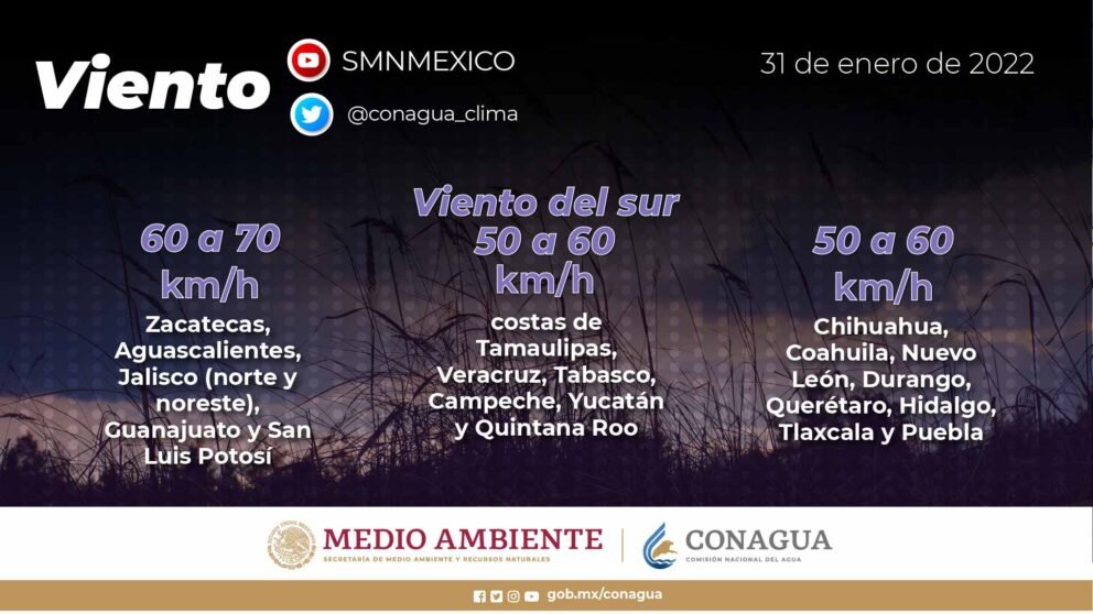 Vientos y heladas matutinas se pronostican - El Portal SLP Noticias de ...